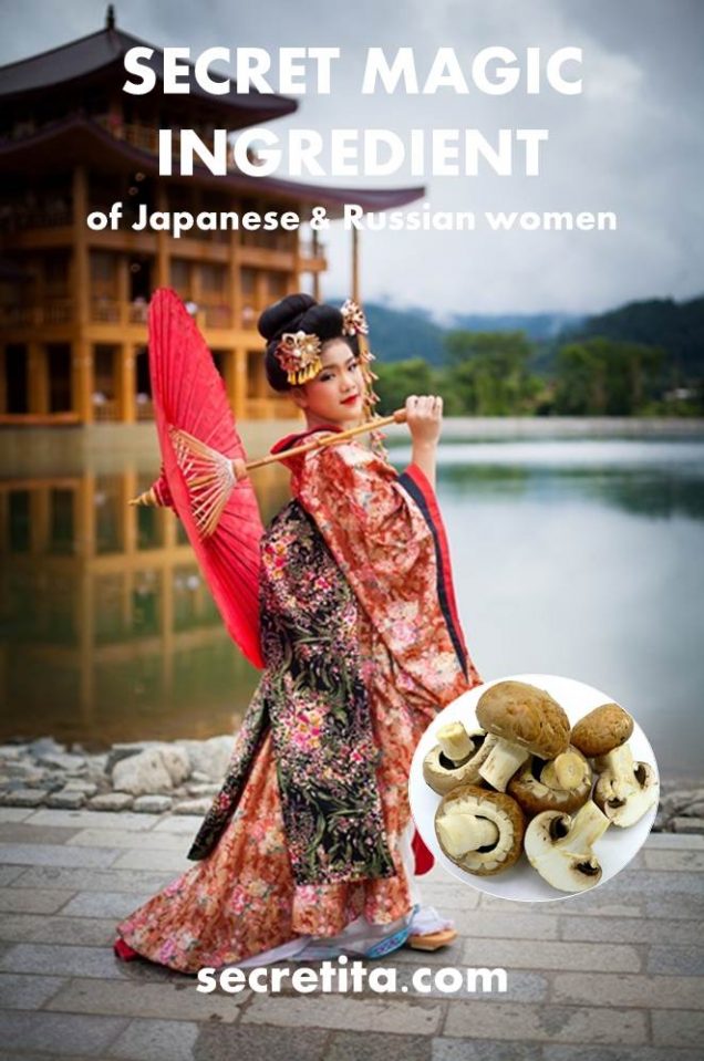 Secret beauty ingredient of Japanese and Russian women - Secretita