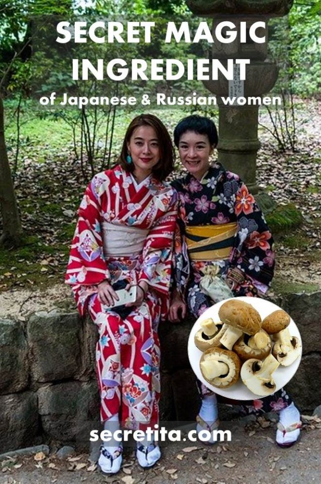 Secret beauty ingredient of Japanese and Russian women - Secretita