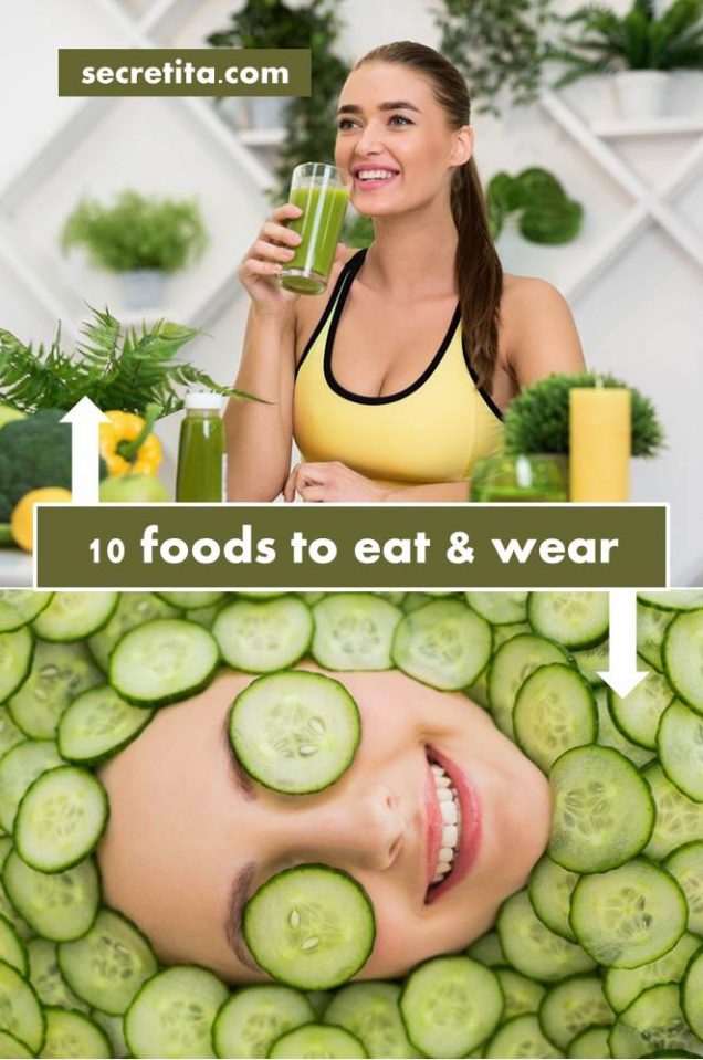 10 Secret beauty foods to eat and wear - DIY - Secretita