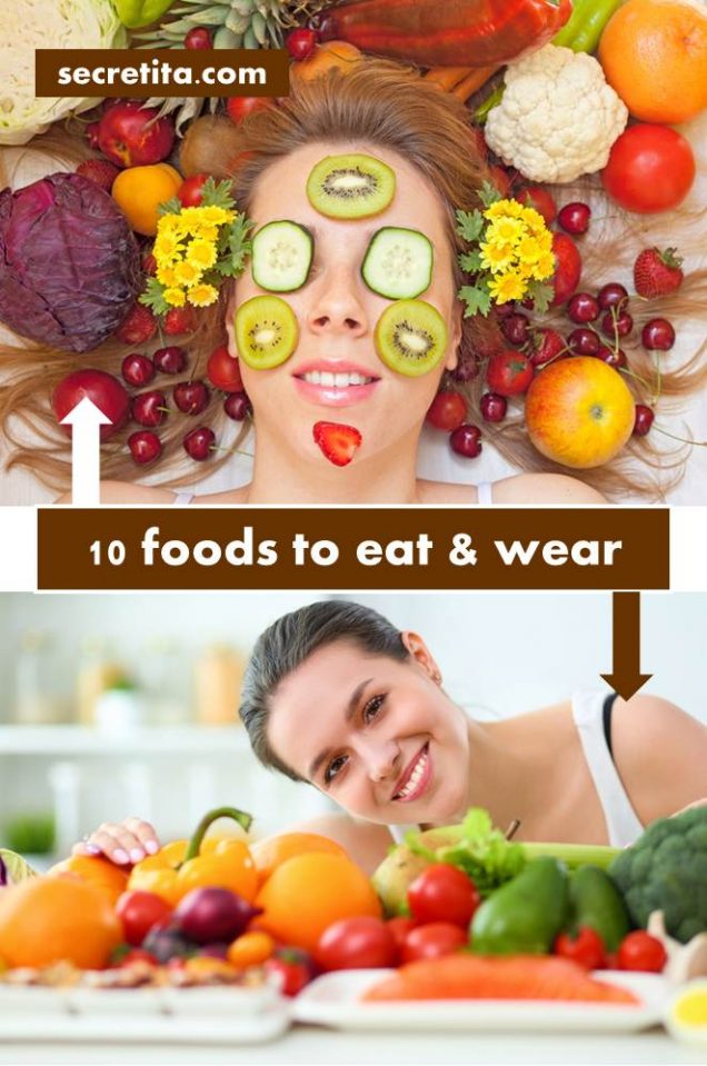 10 Secret beauty foods to eat and wear - DIY - Secretita