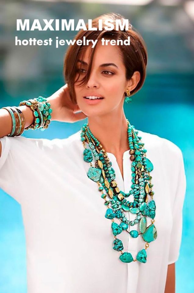 Maximalism – hottest jewelry trend - Secretita