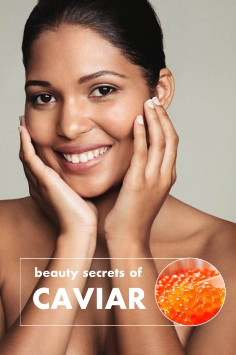 DIY beauty care with red caviar - Secretita